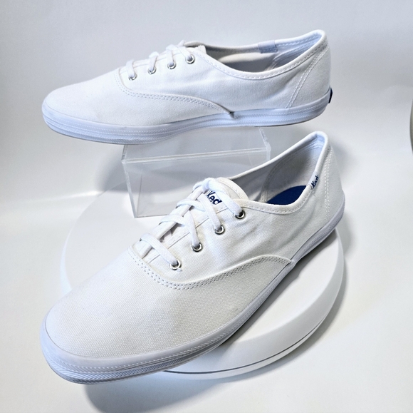 Keds | Shoes | Keds Champion White Sneakers Camvas Size 85 | Poshmark